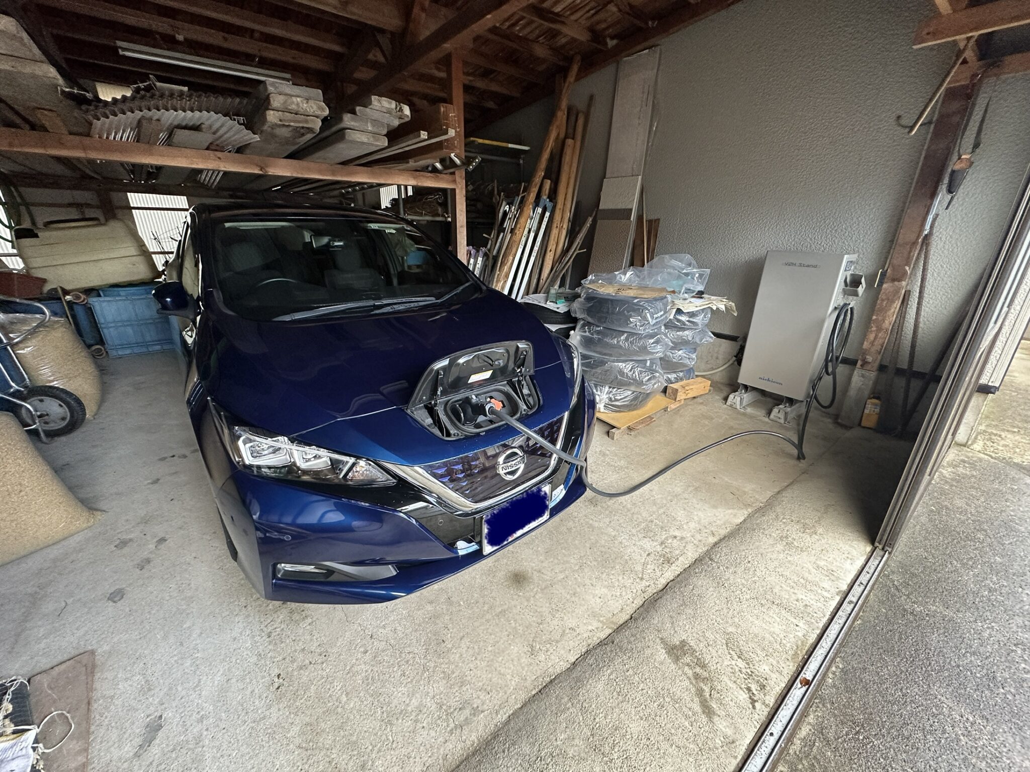 酒田市 佐藤工（投稿者）邸 ニチコンT3蓄電池7.4kWh、V2H一体型 | 荘内電気設備株式会社